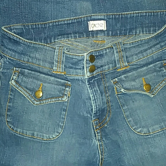 Cache | Jeans | Cach 2 Pocket Blue Jeans Sz4long | Poshmark